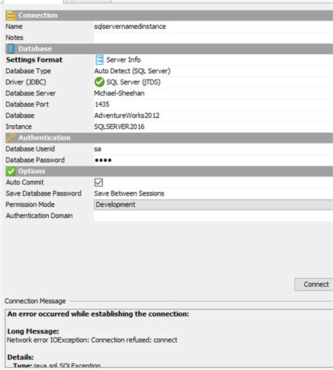 installing yellowfin using a microsoft sql server named instance on a specific tcp port