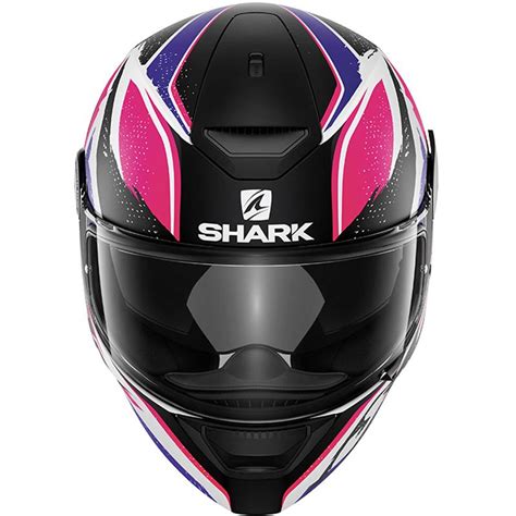 Casque D Skwal Ujack Mat Shark Blancroseviolet Mat Maxxessfr
