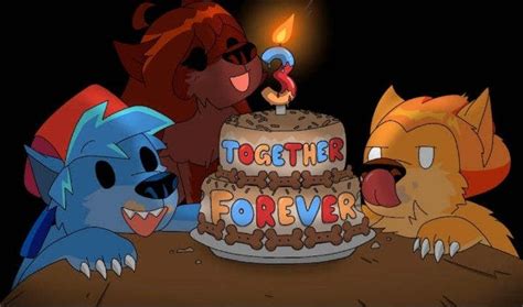 Happy 3rd Anniversary Fnf Werewolf By Karanicolestreetman On Deviantart