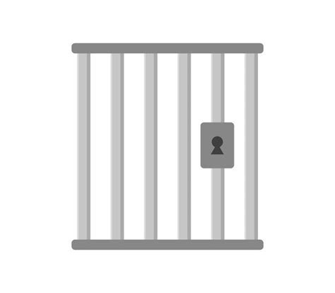 Premium Vector Prison In 2025 Prison Jail Cell Clip Art