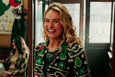 Lily James As Donna Sheridan In Mamma Mia Here We Im With You