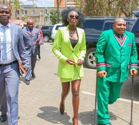Kenyan Singer Ordered To Cover Her Legs Before Addressing Parliament
