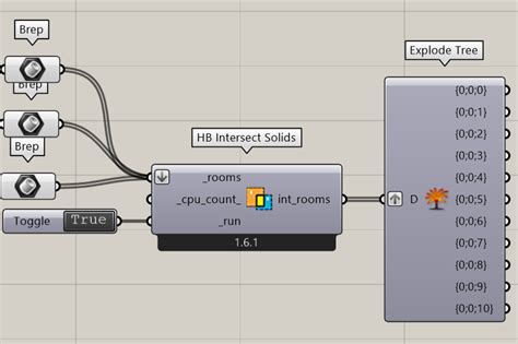 Intersect Solids And Explode Honeybee Ladybug Tools Forum
