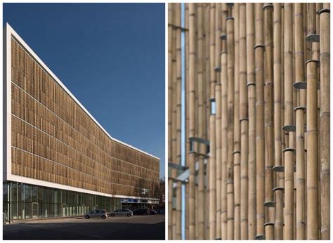 Bamboo Decor Bamboo Art Hospital Architecture Facade Architecture