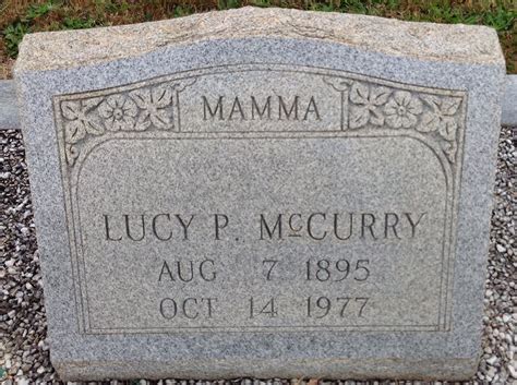 Lucy Jane Powell Mccurry 1895 1977 Find A Grave Memorial