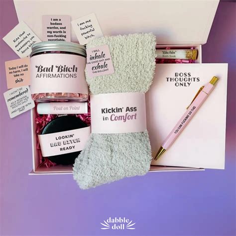 Motivational T Set For Her Bad B Energy T Box Dabble Doll Motivational T Set For Her Bad B Energy T Box Dabble Doll