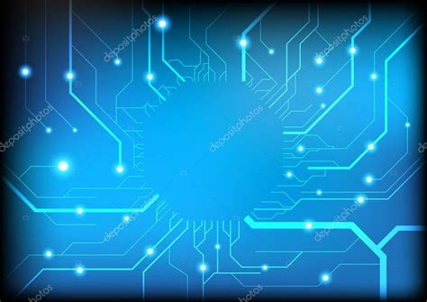 Electronic Background Circuit — Stock Vector © Pranee13 90731444