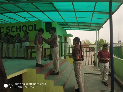 Conduction Of Morning Assembly By Class 7 A