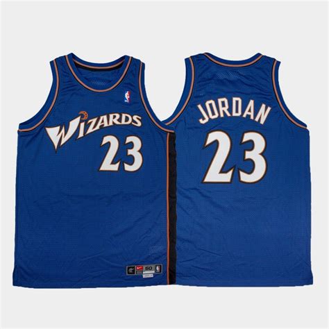 Men Michael Jordan Washington Wizards Blue Jersey