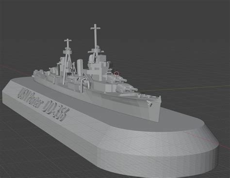 Usn Porter Class Destroyer 5 Versions 1940 ~ 1945 By Allans Corner