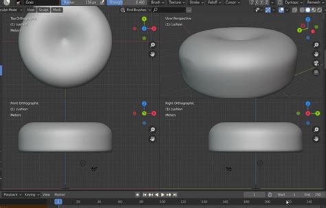 Blender A Sculpt Brush Cursor Shape Not Fixed Blender Stack Exchange