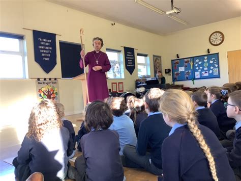 Bishop Andrew Visit To Pitton Primary School The Diocese Of Salisbury