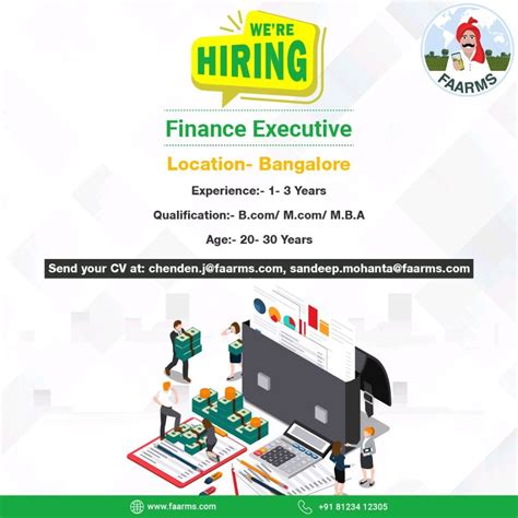 Dear Connections We Are Hiring For The Finance Executive Position