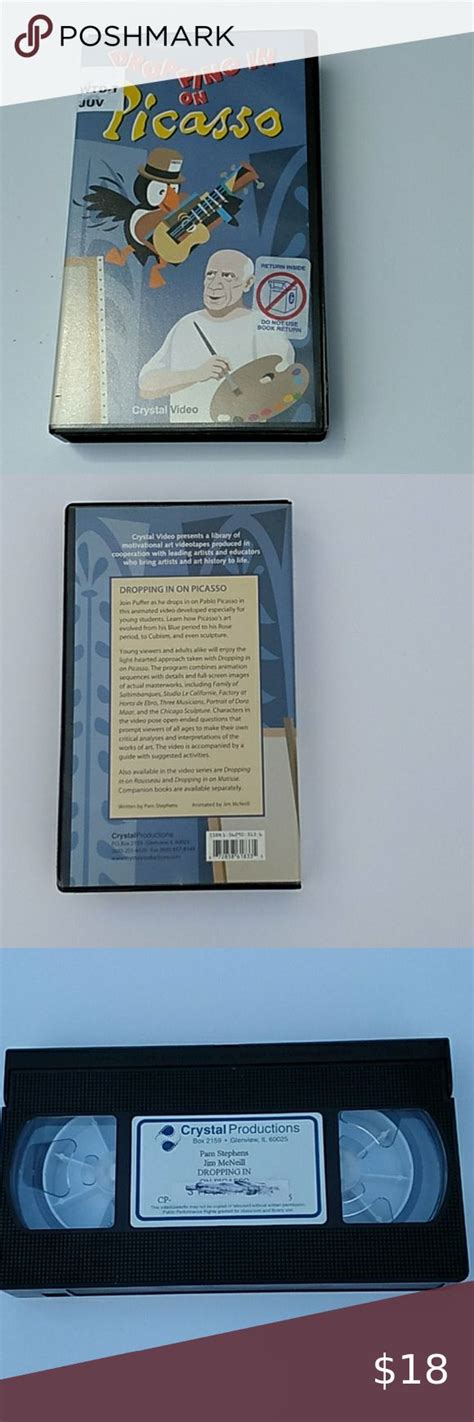 Vhs Tape Dropping In On Picasso