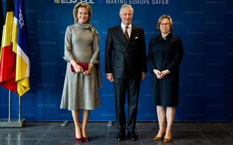 King Philippe And Queen Mathilde Visited Europol In The Hague