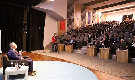 Prof Dr Uğur Ünal Turkuaz Sahnenin Konuğu Oldu Eğitim Konya Olay