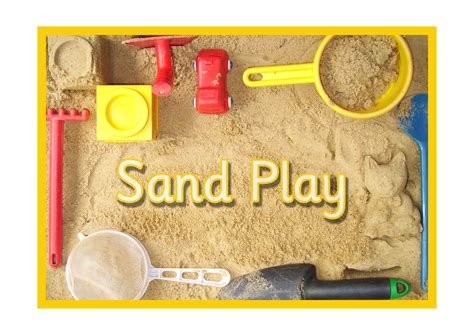 Classroom Sign Sand Play Area Teachingresources Classroom Signs
