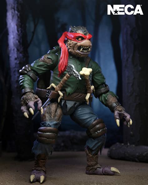 Neca Raphael As The Wolfman Tmnt X Universal Monsters The Toyark News