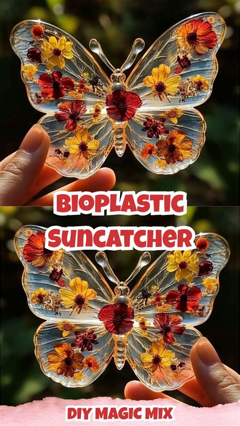 Bioplastic Suncatcher Recycled Plastic Suncatcher Craft With Plastic
