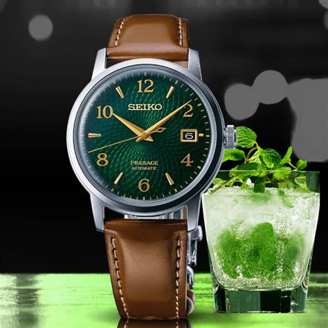 Seiko Presage Cocktail Mojito Srpe45