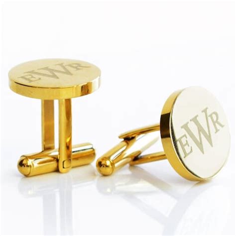 Monogrammed Initials Personalized Cufflinks Cool Ts For Etsy