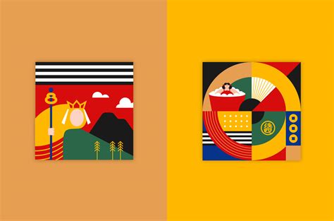 Brand Graphic Design ｜主視覺設計 秦唐文創插畫 On Behance