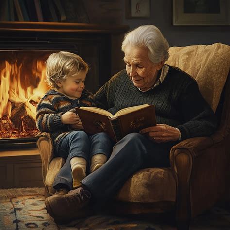 Intergenerational Connection Premium Ai Generated Image