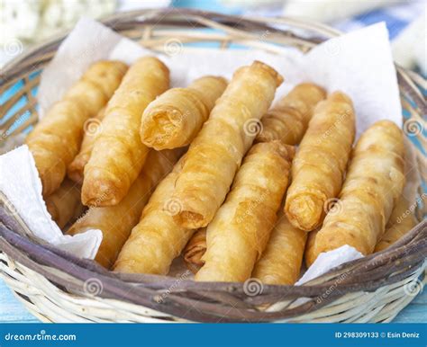 Sigara Boregi Turkish Cigar Shaped Rolls Royalty Free Stock Image 75724672