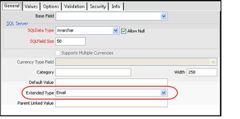 Creating A Field Of A Specific Type Aptify 63 Release Onwards