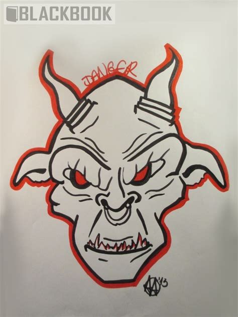 Graffiti Piece Evil Devil By Alexblackbook On Newgrounds