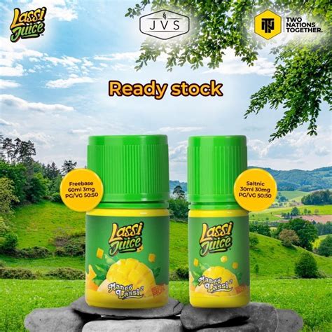 Jual Liquid Lassi Juice 30ml Mango Lassi 30mg Shopee Indonesia