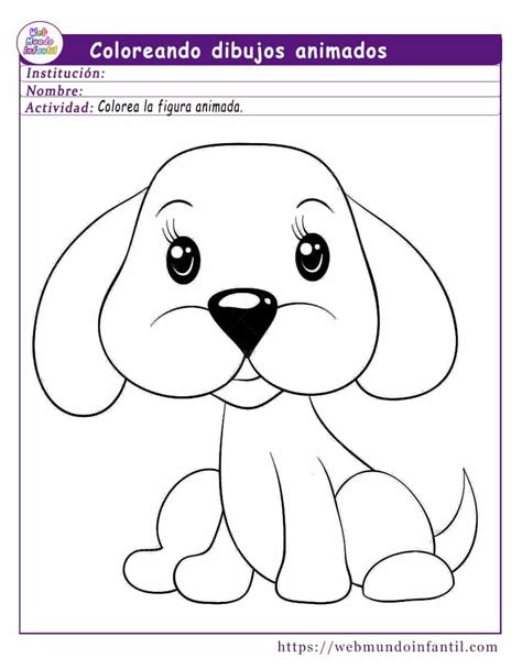 Dibujos Animados Para Pintar Fáciles Imprimibles