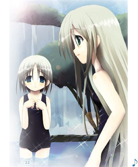 Safebooru Blush Falsita Fawcett Flat Chest Green Eyes Liselsia