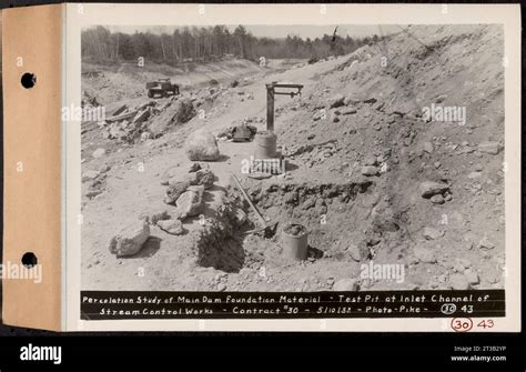 Contract No 30 Stream Control Works At Main Dam Swift River
