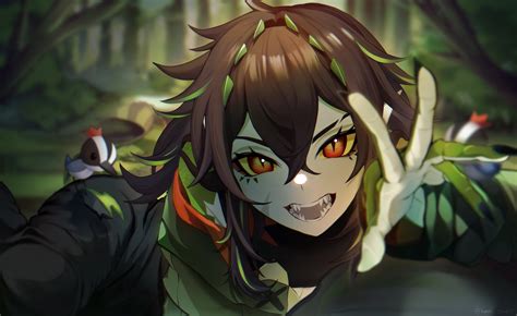 Kairyu Crocodile Indie Virtual Youtuber Drawn By Bunnistardust