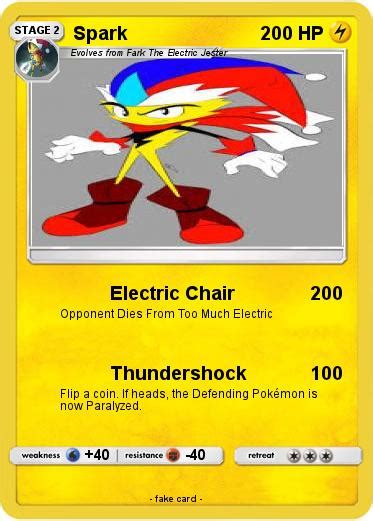 Pokémon Spark 204 204 Electric Chair My Pokemon Card