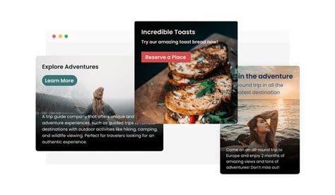 Creative Card Carousel Widget Free And Works On Any Website