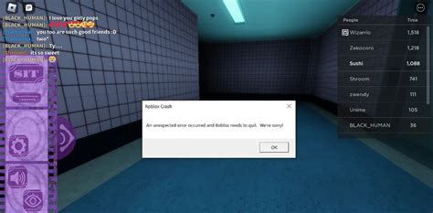 Roblox Web Client Crashing After 15 20 Minutes Roblox Application And