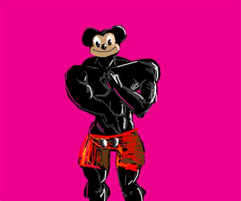 Ripped Mickey Mouse Drawception