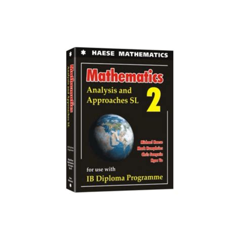 Jual Ib Math Analysis And Approaches Sl 2 Ib Math Aa Sl Ib Diploma