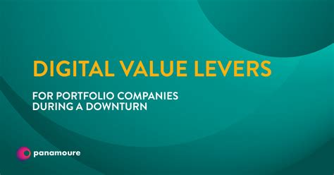 Digital Value Levers For Portfolio Companies During A Downturn