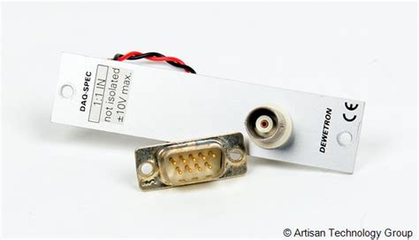 Daq Spec Dewetron Rear Plug In Module Artisantg™