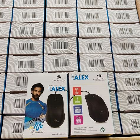 Zebronics Alex Optical Mouse At Rs 110 Piece Zebronics Mouse In North 24 Parganas Id