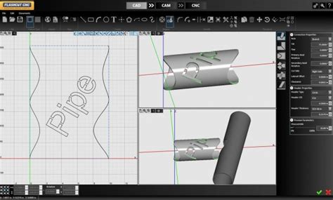 Cnc Pipe Cutting Software Flashcut Pipe Cadcamcnc