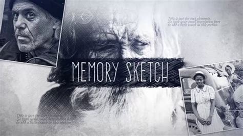 Memory Sketch Openers Ft Pencil Sketch And Memories Envato