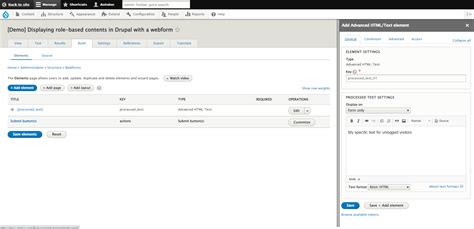 displaying role based contents in drupal msc agency