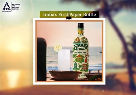 Indias First Paper Bottle Itc Ppb X Frugalpac X Rhea Distilleries