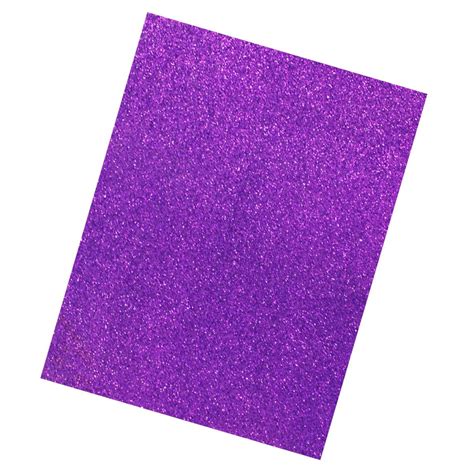 Hoja Foamy Diamantina 21 5x28cm Morado 103094