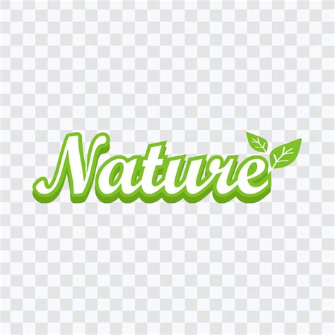 Free Nature Text Effect Template To Edit Online