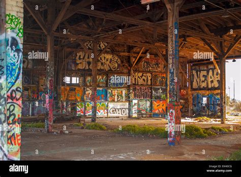 Abandoned Warehouse Graffiti